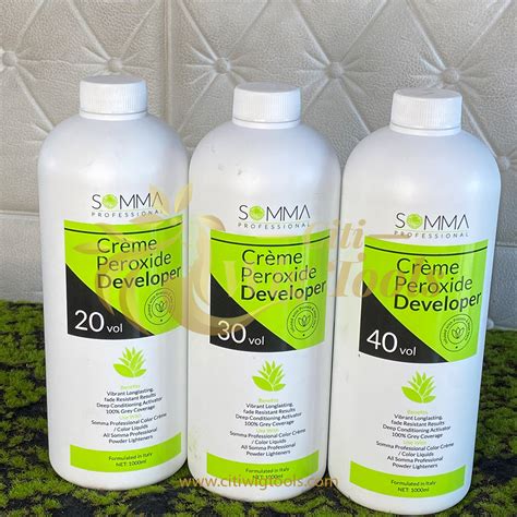 Somma Creme Peroxide Developer Citibeauty World Braided Wig Store