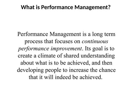 Presentation1 Performance Management Pptx