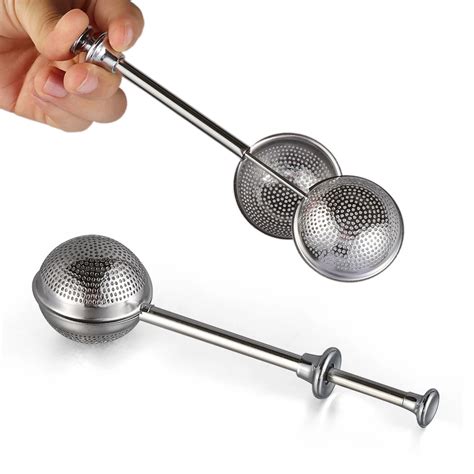 Многоразовый регулируемый мешок для заварки из нержавеющей стали фильтр для чайного горшка