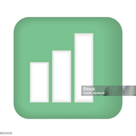 Statistic Chart Button Stock Illustration Download Image Now Bar