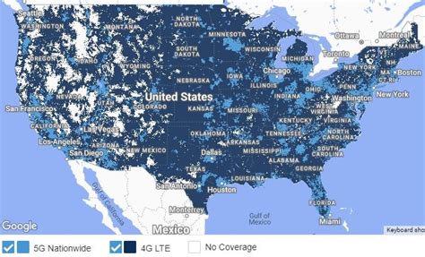Spectrum Mobile Coverage Map 5g And 4g Lte Service On Verizons Network Whistleout
