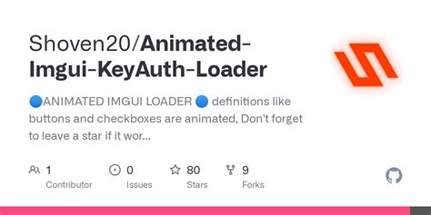 Github Shoven20 Animated Imgui Keyauth Loader 🔵animated Imgui Loader 🔵 Definitions Like