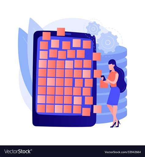 Big Data Applications Abstract Concept Royalty Free Vector