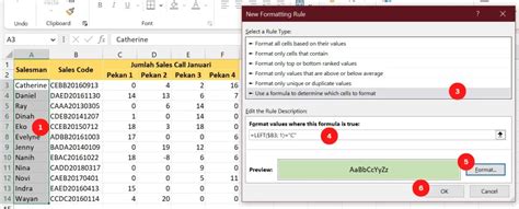 Menggunakan Rumus Conditional Formatting Berdasarkan Cell Lain Excelandor