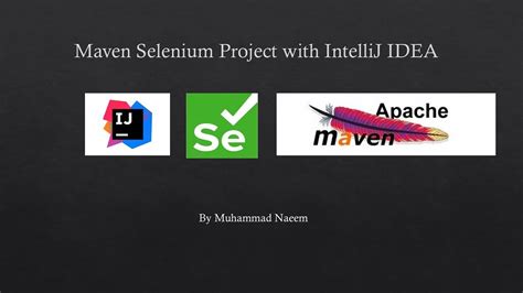 how to create maven project with selenium how to setup selnium in