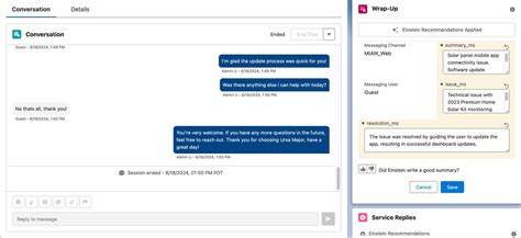 See Work Summaries In Action Salesforce Trailhead