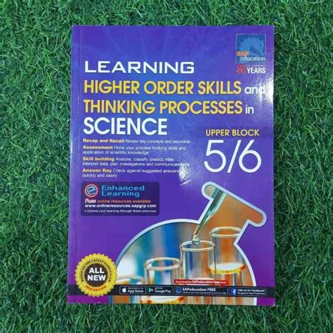 Promo Primary 5 6 Learning Higher Order Skillsandthinking Cesses In Science Diskon 23 Di Seller