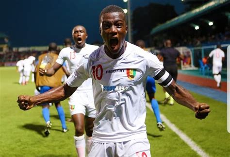 Foot 224 Algassime Bah Ouvre Le Score Pour La Guinée