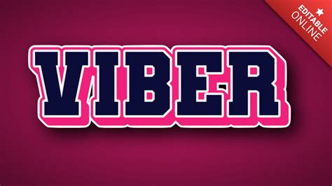 Viber Text Effect Generator