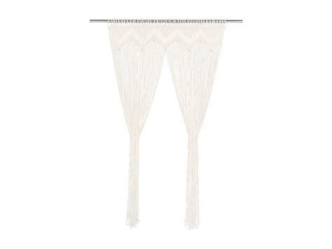 Rideau En Macramé 140x240 Cm Coton