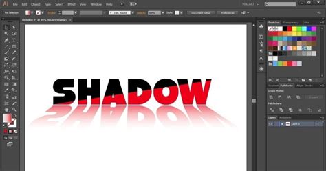 Drop Shadow Text In Illustrator A Comprehensive Guide Retouching Labs