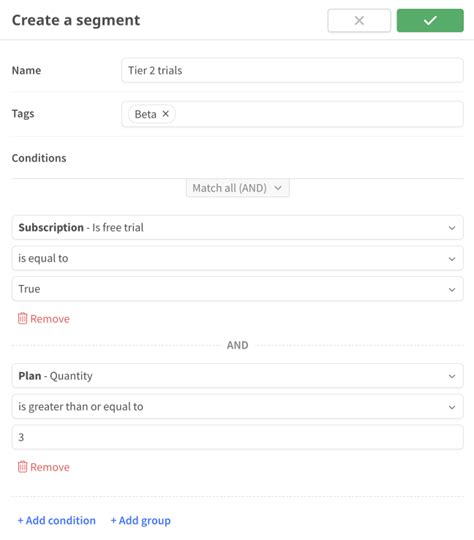 Creating A Segment Prosperstack Docs