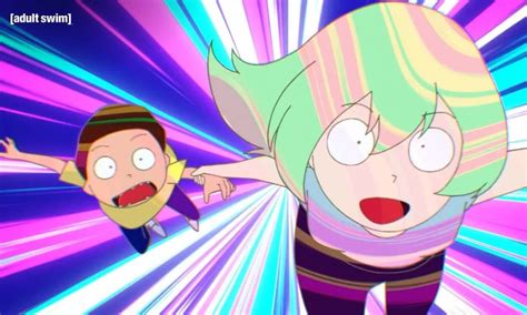 See Rick And Morty The Anime S Psychedelic Opening