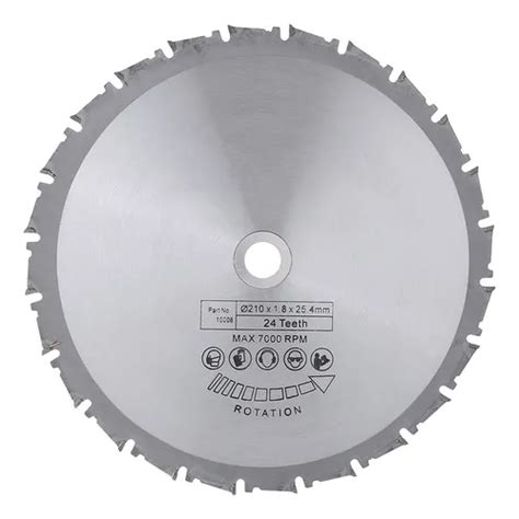 Disco De Corte Tct Hoja Sierra Circular Carburo Carpintería Cuotas Sin Interés