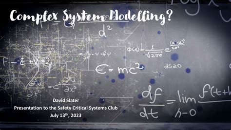 Pdf Complex System Modelling 11