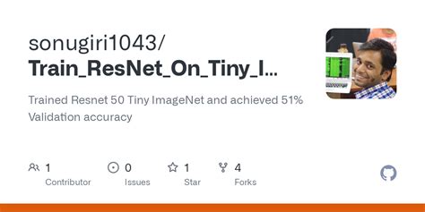 Github Sonugiri Train Resnet On Tiny Imagenet Trained Resnet