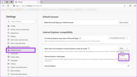 Windowsta Microsoft Edgede Internet Explorer Modu Nasıl
