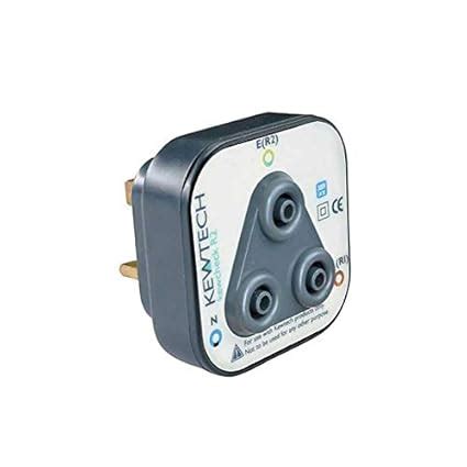 Kewtech KEWCHECK R2 Socket Testing Adaptor Test Without Removing Wall Socket Amazon Co Uk