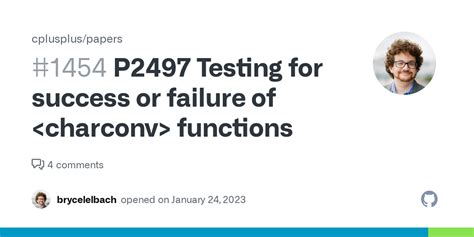 P2497 Testing For Success Or Failure Of Functions Issue 1454
