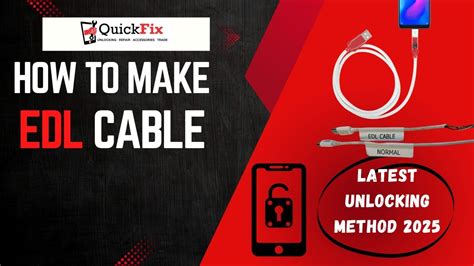 How To Make Edl Cable Qualcomm Edl Cable Making Youtube