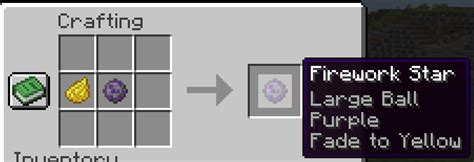 Minecraft How To Make A Firework