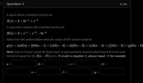 Solved A Signal Whose Z Transform Is Given As Chegg