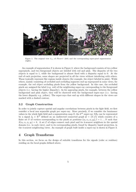 Geometry Aware Graph Transforms For Light Field Compact Representation Deepai