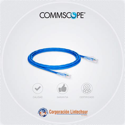Patch Cord Cat 6 Lszh 02 Metro Corporación Lintech Sur