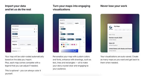 Ultimaps Allows You To Create Color Coded Maps And Charts From Excel Files Or Ai Prompts In