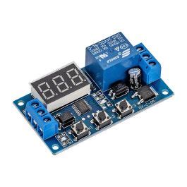 Módulo Temporizador Digital Programável 10V 16V Relê 24V