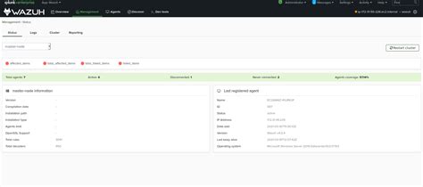 Management Status View Changing Cluster Node Breaks The Daemon