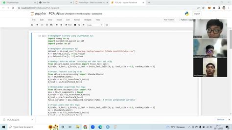 Implementasi Pca Menggunakan R Dan Python Youtube