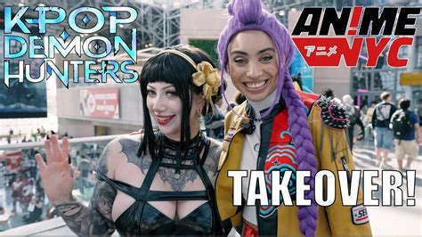 Real Life Rumi From Kpop Demon Hunters Takes Over Anime Nyc 2025 4k