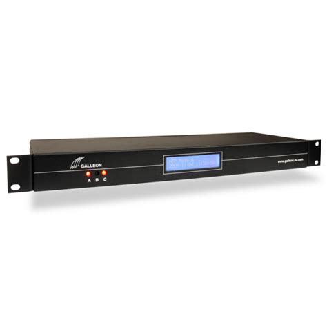 Rackmount GPS NTP Server NTS 4000 R GPS Galleon Systems Export Worldwide