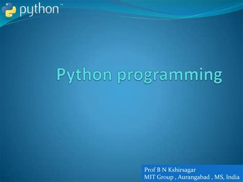 Python Programming Lab1 Pptx Programming Languages Computing