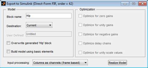 Filterbuilder Interactive Filter Design Matlab