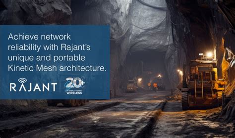 Rajant Corporation On Linkedin Wireless Mining Mesh Network Rajant Wireless Connectivity For