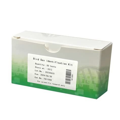 Bird Gendersex Identification Kit Forest Specialiezed In The