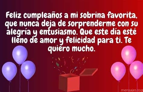 Mensajes De Cumplea Os Para Una Sobrina Palabras Bonitas