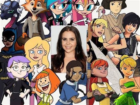 Characters With The Same Voice Actor Mae Whitman Youtube