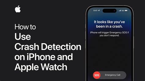 How To Use Crash Detection On Iphone And Apple Watch Apple Support Youtube