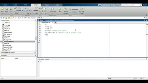 Designing A Low Pass Filter In Matlab Code And Graph Tutorial Youtube