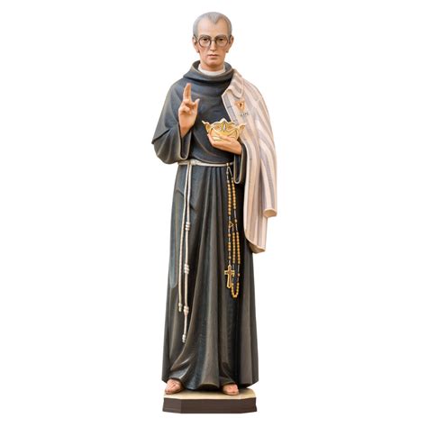 St Maximilian Kolbe Statue Demetz