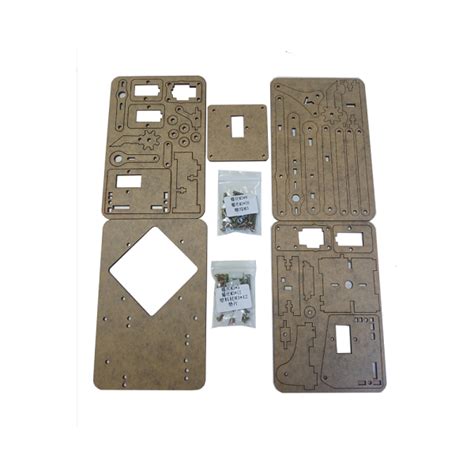 Brazo Robotico Mecanico Acrilico DOF Arduino Kit Completo Negro Safetyprice Electronics