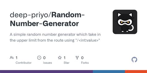 Github Deep Priyorandom Number Generator A Simple Random Number