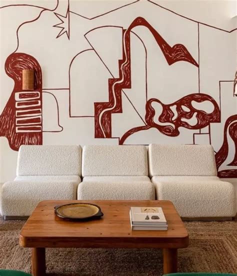 با نقاشی دیوارهای پذیرایی را تزیین کنید مجله خوگر