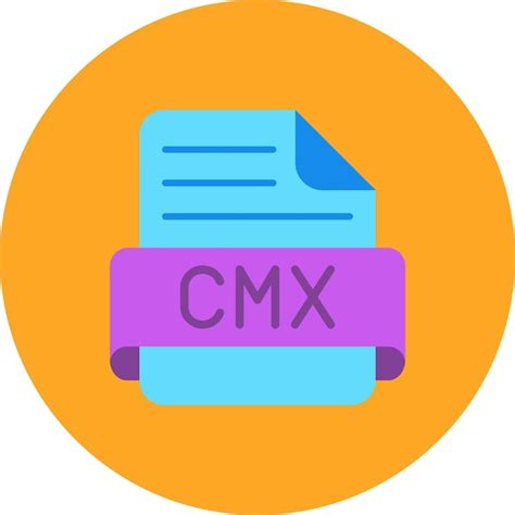 Premium Vector Cmx Icon