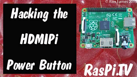 How To Hack An Hdmipi Power Button Piday Raspberrypi Raspberrypi Adafruit Industries