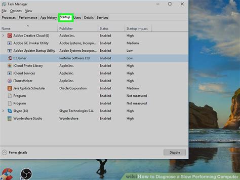How To Diagnose A Slow Performing Computer With Pictures