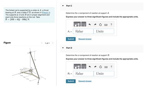 Solved Determine The Z Component Of Reaction At Support A Chegg